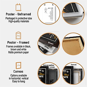 Custom Canvas Quotes, Custom Quote Print Line Art Text Poster Framed Wall Art Personalized Quote Print Custom Poem Print Calligraphy Canvas Sign Frame Letter Gift On Birthday, Anniversary Day