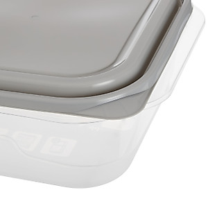 GoodCook EveryWare Extra Large Square Container 2 pack, BPA Free