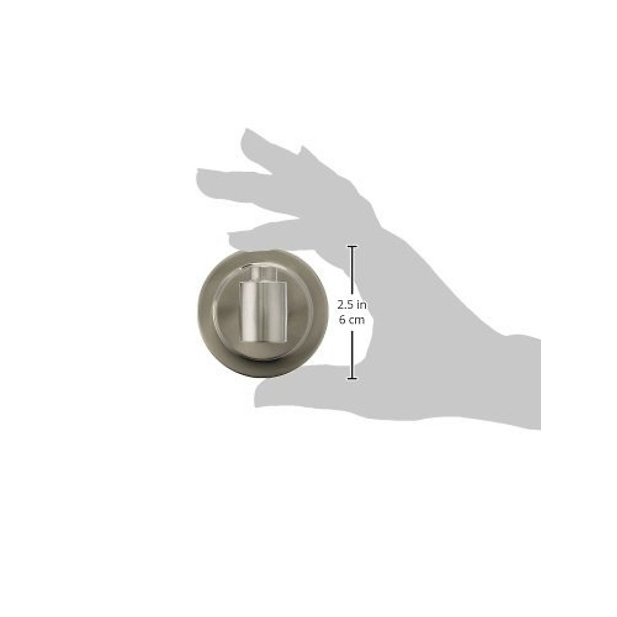 Moen DN0703BN Iso Single Modern Robe Hook, Brushed Nickel