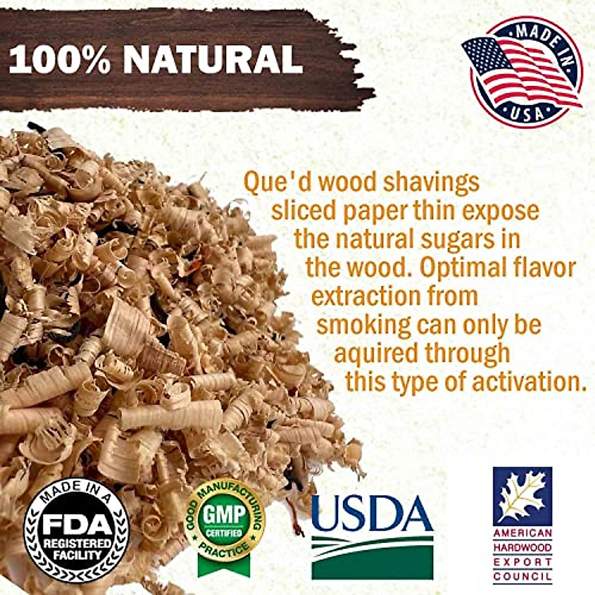 Old Hickory Wood Smoking Chips for Smoking Gun, Glass Cloche or Foghat Cocktail Smoker | Foghat Culinary Smoking Fuel (4oz) | Infuse Bourbon, Cheese, Meats, BBQ, Salt, Butter and More!