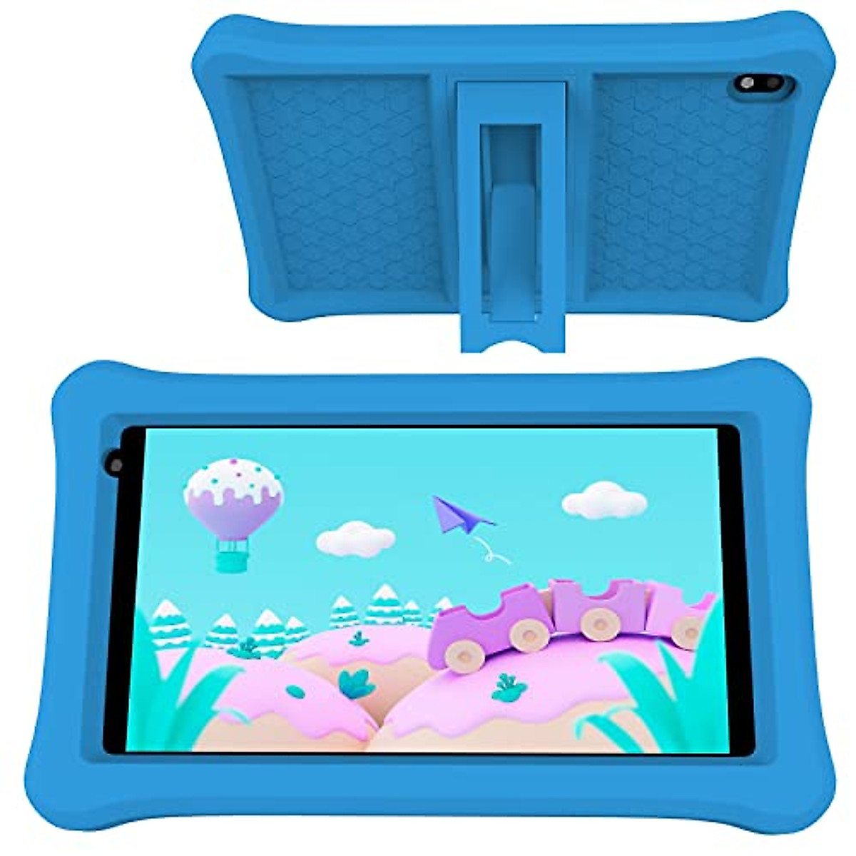 Kids Tablet, 7 inch Androrid 11 Toddler Tablet for Kids 2GB RAM 32GB ROM Tablets, Google Certificated, Bluetooth, WiFi, Dual Camera, Parental Control Tablet with Case, Tablet for Learning, Games- Blue