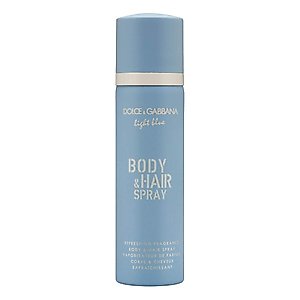 Dolce & Gabbana Light Blue for Women Refreshing Fragrance Body & Hair Spray, 3.4 Ounce