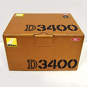 Nikon digital single-lens reflex camera D3400 body Red D3400RD(Japan Import-No Warranty)