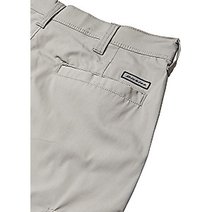 Dickies Men's 11 Inch Temp-iQ Performance Hybrid Utility Short, Nickel, 34