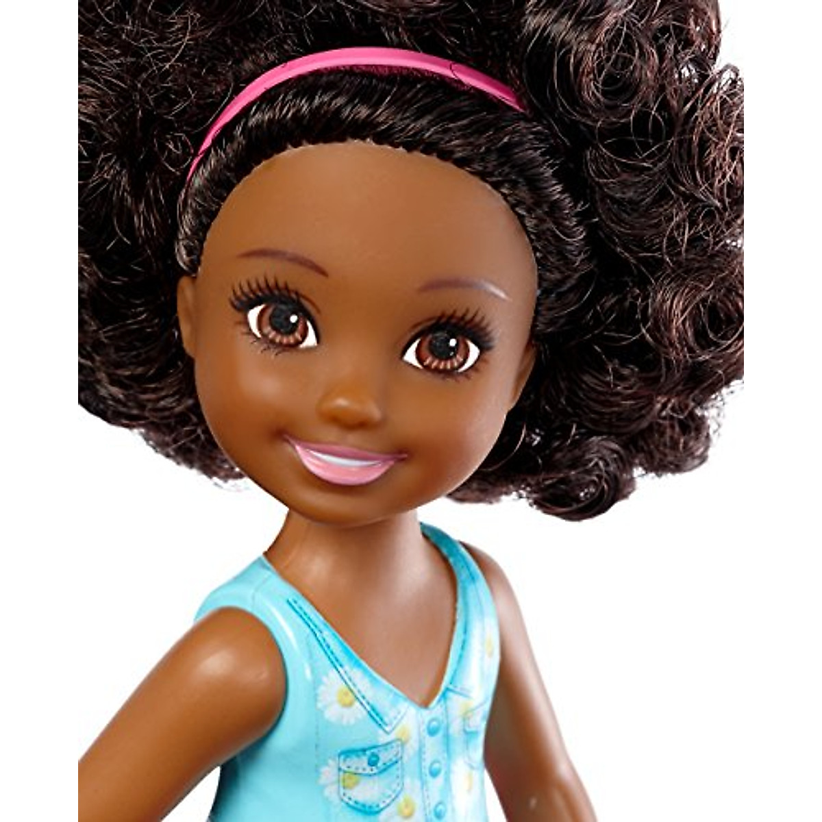 Barbie Chelsea Doll with Flowered Top, Ruffled Skirt and Cardboard Bouquet