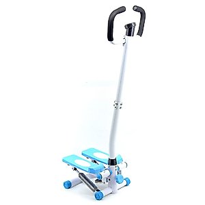INLETTER Stair Stepper with Resistance Band and Vertical Climber Exercise Machine for Home, More Than 300lbs Weight Capacity