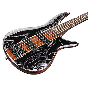 Ibanez SR Premium 4 String Electric Bass with Bag - Magic Wave Low Gloss