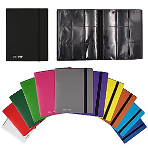 Ultra Pro E-15219 Eclipse 9-Pocket PRO-Binder-Jet Black