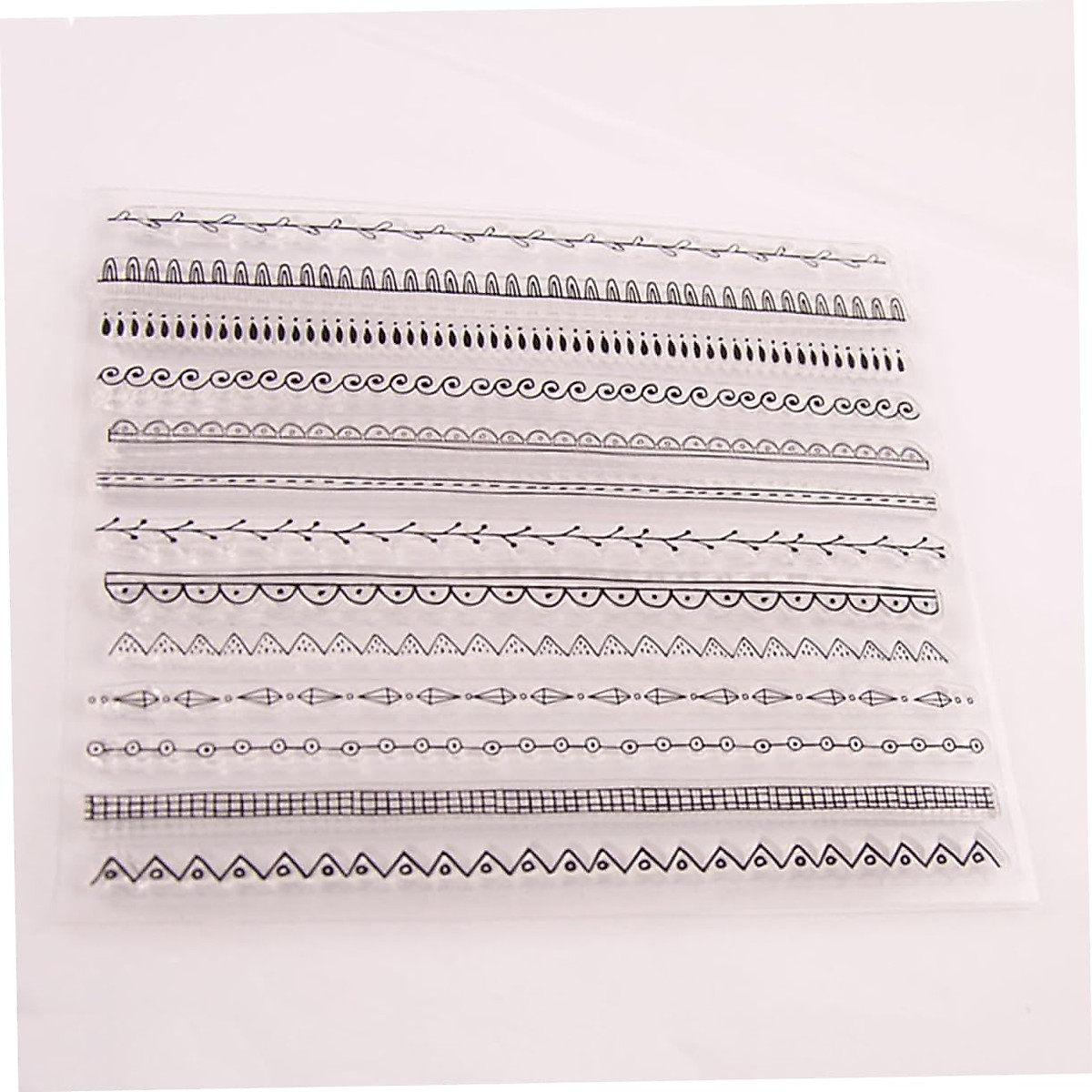 LIGHTAOTAO Stamps for Kids Rubber Stamp Collection Flower Clear Rubber for Crafting Ink Stamps Scrapbooking Stamps Silicone Stamps Transparent Stamps Seal Card Template Child Acrylic Account