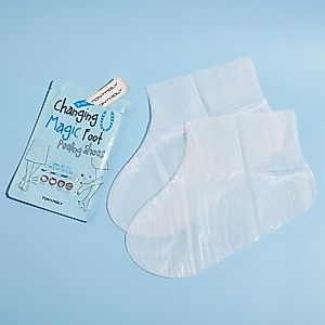 TONYMOLY Changing U Magic Foot Peeling Shoes, 10 Count