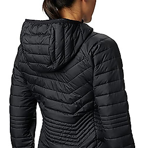 Columbia Women’s Powder Lite Mid Jacket, Winter, Water Repellent, Small, Black