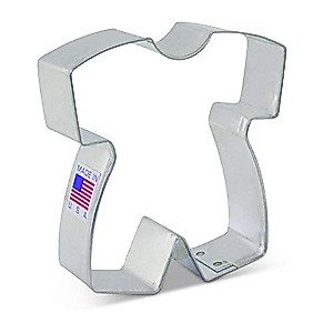 Baby Romper Cookie Cutter, 3.5" Made in USA by Ann Clark