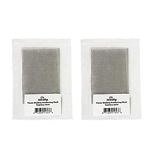 JOUNJIP Reinforcing Stainless Steel Mesh for Bumper Kayak Thermoplastic Repairs - Use with Plastic Welding Kit