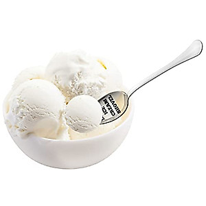 Weenca Gifts For Dad, Fathers Day Gift Engraved Spoon Dad's Ice Cream Shovel, Gifts for Men Who Have Everything, Emotional Dad Gifts, Dad Birthday Gift, Made in Italy Stainless Steel Ice Cream Spoon