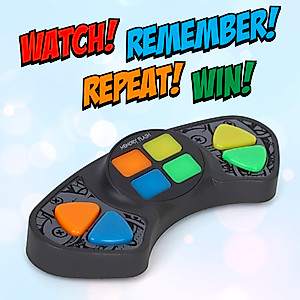 Point Games Handheld Memory Game, Kids Electronic Games, Sequence Fun for Kids with Lights & Sounds, Brain Challenge for Boys & Girls Ages 8+