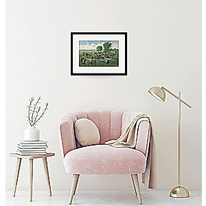 Imagekind Framed Print Entitled, Handcart Pioneers C. C. A. Christensen by Celestial Images | 28x22