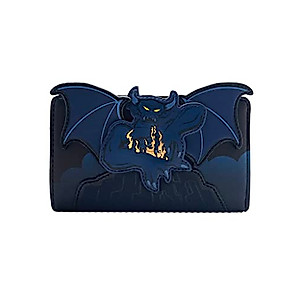 Loungefly X LASR Exclusive Disney Chernabog Bald Mountain Flap Wallet - Fashion Cosplay Disneybound Cute Wallets