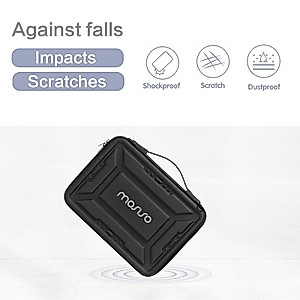 MOSISO Hard Shell Laptop Case Compatible with MacBook Air 13 M2 A2681 A2337 A2179 A1932/Pro 13 M2 M1 A2338 A2251 A2289 A2159 A1989 A1706 A1708, Symmetric Geometric Laptop Bag with Strap, Black