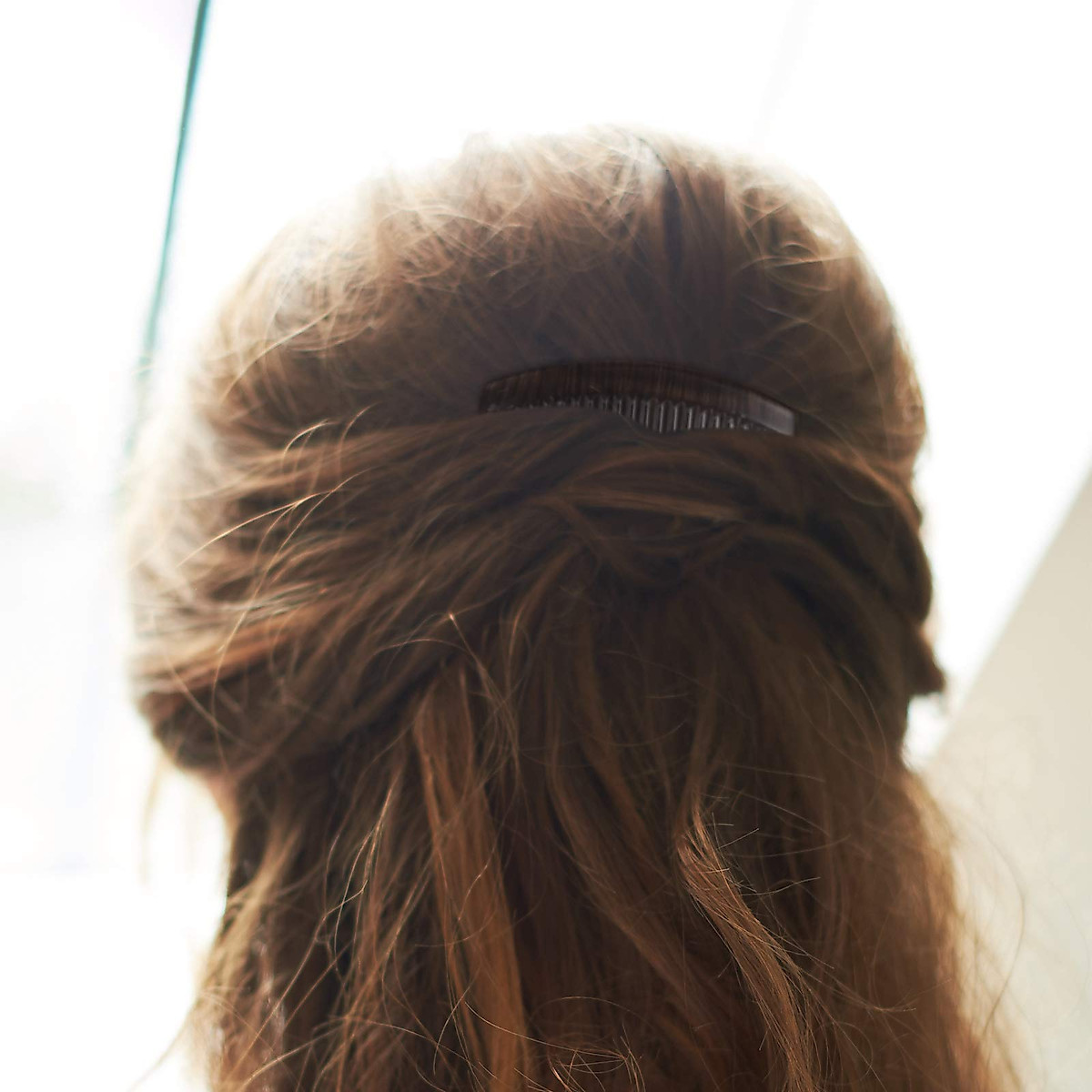 Chuangdi 12 Pieces French Side Hair Twist Comb Plastic Decorative Hair Comb Clips with Teeth Styling Side Combs air for Fine Women Accessories(23 Teeth)