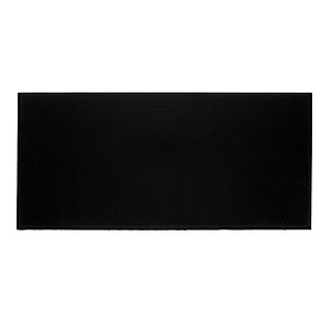 Portico Systems Safe Tread 3 x 5 Black Rubber Outdoor Scraper mat. Ideal for Any Heavily trafficked Entrance Way. Keep The Dirt and Debris Outside and Your interiors Clean.