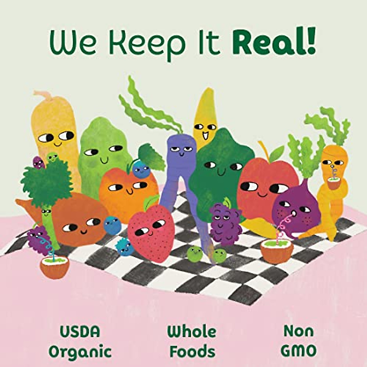 Sprout Organics, Mixed Berry & Oatmeal, 6+ Month Pouches, 3.5 oz (Pack of 12)