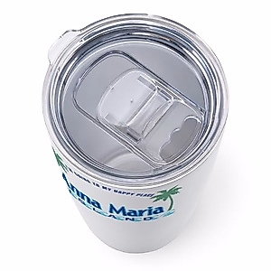 CafePress Anna Maria Island Happy Place Stainless Steel Trav 20 oz. Insulated Stainless Steel Coffee Tumbler