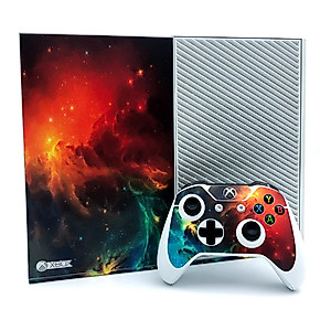 UUShop Protective Vinyl Skin Decal Cover for Microsoft Xbox One Cosmic Nebular(Upgraded)
