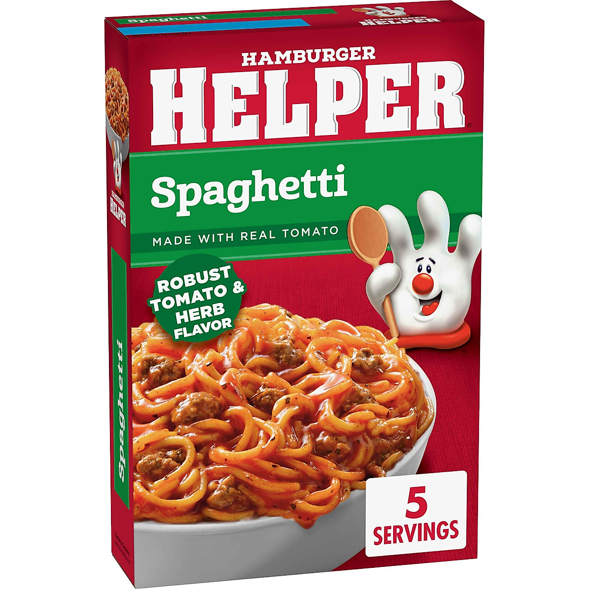 Hamburger Helper Spaghetti Pasta, 6.6 Ounces, 12 per Case