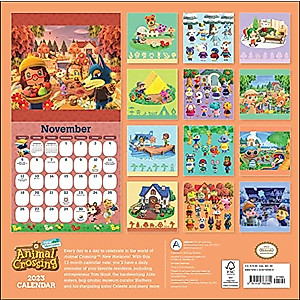 Animal Crossing: New Horizons 2023 Wall Calendar