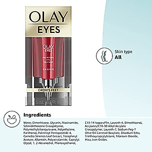 Olay Eyes Pro Retinol Eye Cream Anti-Wrinkle Treatment for Crow's Feet, 0.5 fl oz