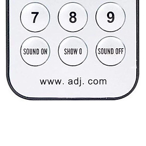 ADJ Products American DJ Wireless Remote Control for Inno Pocket Spot/Roll/Scan Lights UC-IR