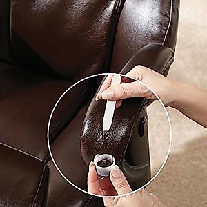 Master Manufacturing Leather Repair Kit — Restor-it No Heat Leather & Vinyl Repair for Furniture Fabric Car Seat Boat Seats Sofa Couch Leather Paint Kit Black Blue Brown Red & 3 More Touch Up Colors