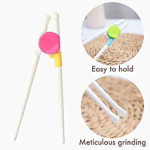 5 Pairs Easy to Use Cheater Training Chopsticks for Children and Adults Fashion Helper Training Toy Reusable Kids Learnings Chopstick