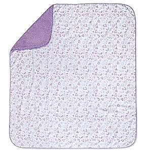 Sherpa Fleece Baby Blankets for Boys and Girls – Colorful, Reversible Baby Blankets for Newborns, Infants, Toddlers, and Nursery (Dreams & Doodles)