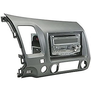 SCOSCHE HA1561DGB Single/Double DIN Car Stereo Dash Kit for 2006-UP Honda Civic