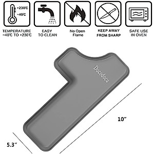 Ducodocu Silicone Number Cake Pan Large 3D Number Cake Mold Baking Forms Novel Cake Tins DIY Baking Mold for 1/10th Birthday Wedding Anniversary 10 inch Number of 1&0