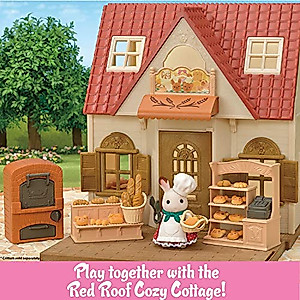 Calico Critters Bakery Shop Starter Set - Bake & Play with 53+ Pieces!