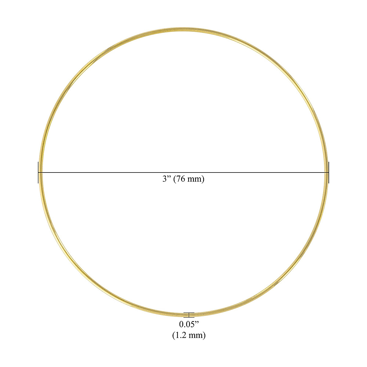 And Lovely 14K Gold Plated Plus Size Plated Bracelet Bangle - Set of 44 (Gold)