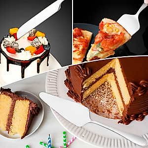Wedding Cake Knife and Server Set Cake Cutter Cake Cutting Set for Wedding Cake Birthday Gift Set Cutter and Pie Spatula for Wedding, Birthday, Parties and Events
