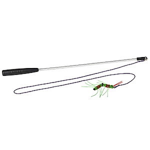 RompiCatz Critter Collector Series Teaser Wand Cat Toy, Rod