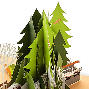 Hallmark Pop Up Birthday Card for Him (Adventure Awaits) Signature Paper Wonder 3D Card