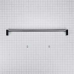 Whirlpool W10830608 Genuine OEM Warming Drawer Medallion Handle Kit For Ranges