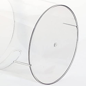 Dicunoy 3 Pack Ice Bucket, Plastic Champagne Bucket Chiller for Parties, Small Wine Beverage Storage Tub with Handle for Bar, Home, Beer, Champagne Bottles, 2 and 3 Liter