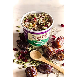 Bob's Red Mill Organic Gluten Free Oatmeal Cup, Fruit & Seed (Pack of 12)