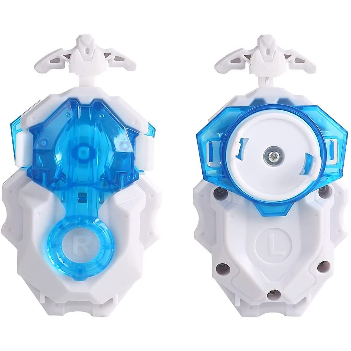 Battling Tops Burst Launcher B-184,L/R Two-Way Launcher,DB Layer System Pull-Wire Launcher (Orange)