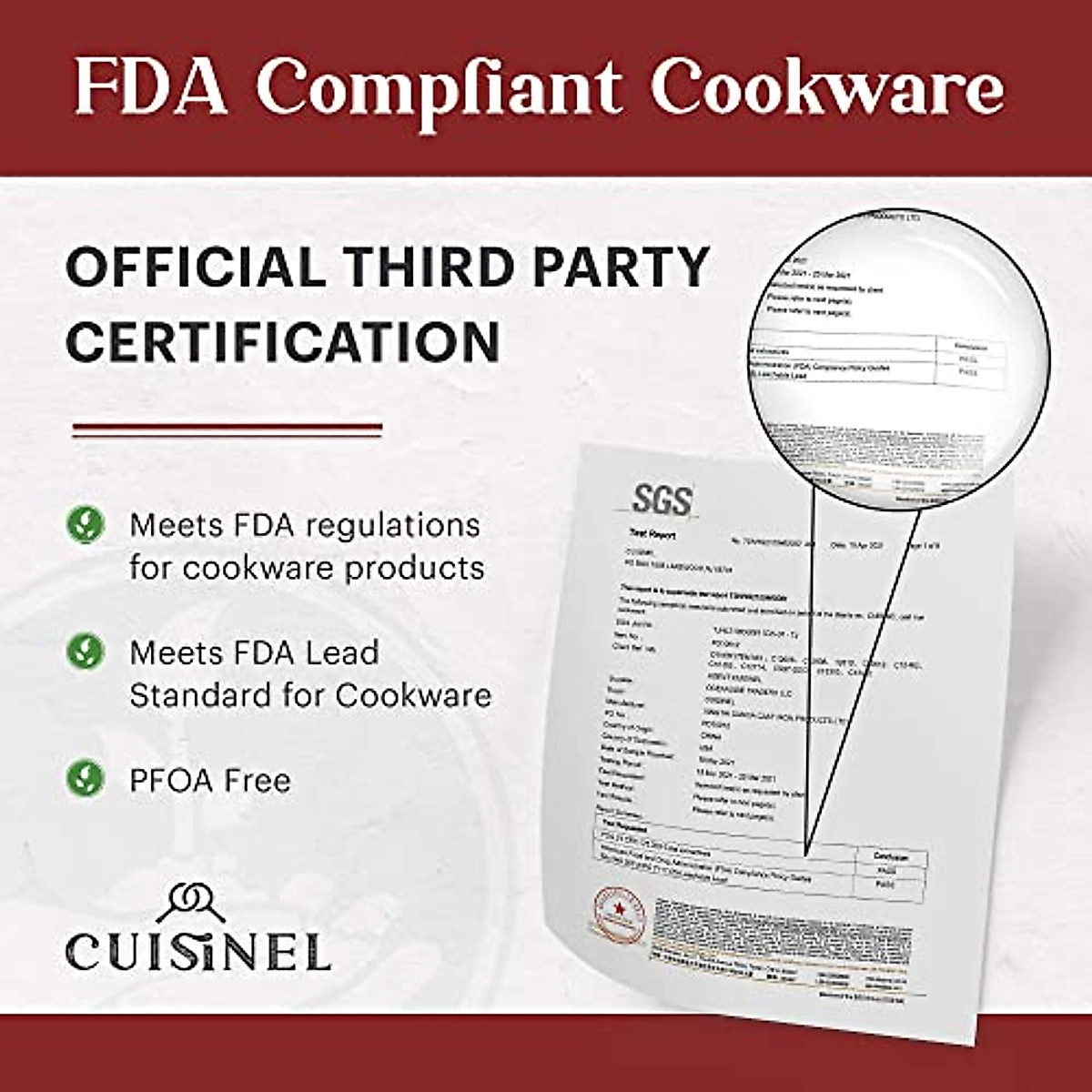 Cuisinel Cast Iron Skillets Set - 10" + 12"-Inch Pre-Seasoned Frying Pans + Removable Silicone Handle Holder Grips + Pan Scraper - Oven-Safe Cookware Kit + Accessories + Handle Helper