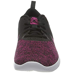 NIKE Women's WMNS Flex Experience RN 10 Running Shoe, Black Fireberry Dk Smoke Grey Iron Grey, 6.5