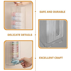 Cabilock Wall-mounted Garbage Bag Box Plastic Trash Bags Professional Garbage Bag Dispenser Garbage Bag Saver Waste Bag Saver Waste Bag Dispenser Shopping Bag Holder Major The Pet