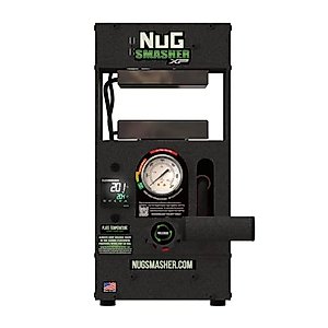 NS XP Hydraulic Heat Press, Pressure Gauge, Calculator Tool, 6" x 4" 12 Ton Plates -Made in The USA- NS Backed for Life with 7 Day a Week Customer Service Support