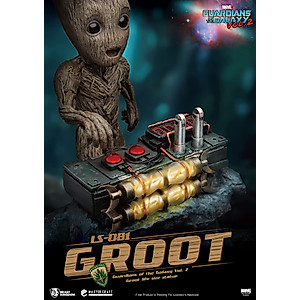 Beast Kingdom Guardians of The Galaxy Vol. 2: Groot LS-081 Life-Size Statue, Multicolor